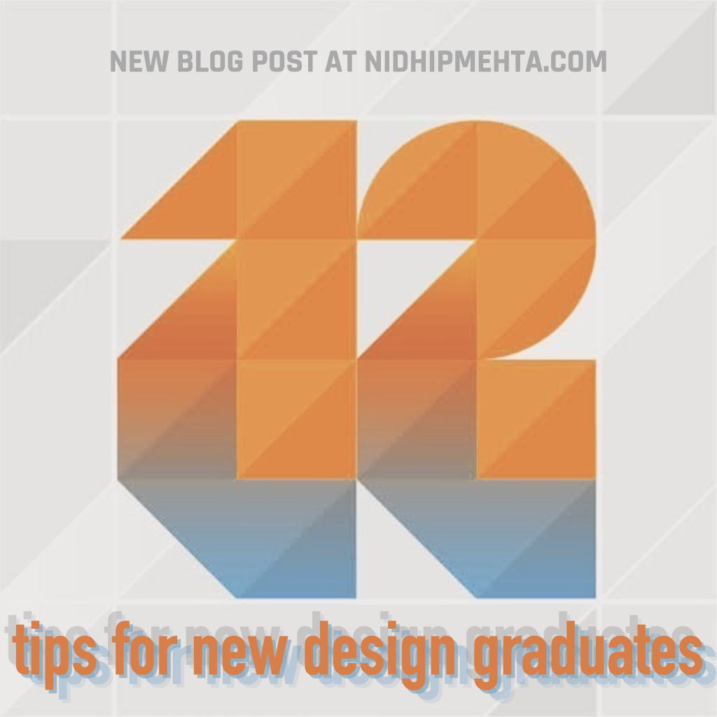 12 tips for new design graduates | PALIMPSEST